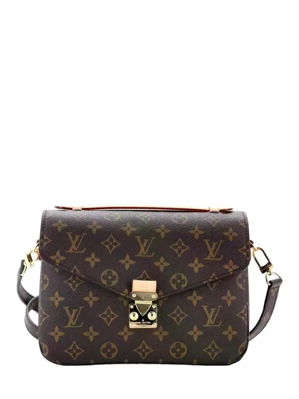 LOUIS VUITTON Pochette Metis Monogram Canvas - Brown