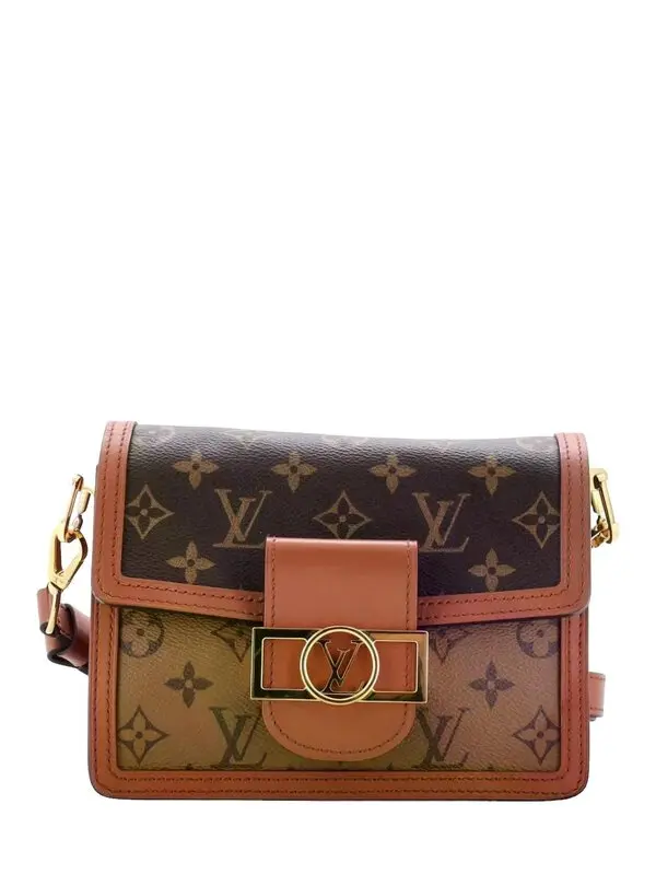 LOUIS VUITTON Dauphine Mini Crossbody Bag - Brown