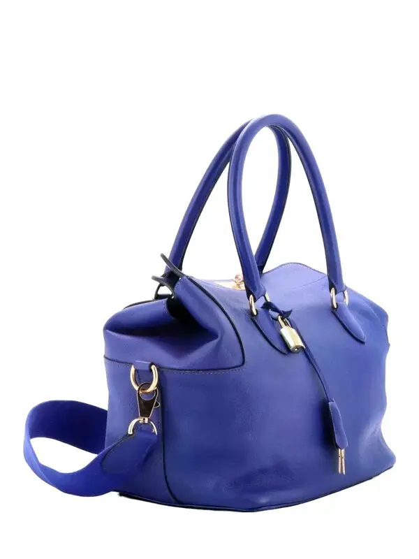 Hermès Evercolor Toolbox 26 Satchel - Blue