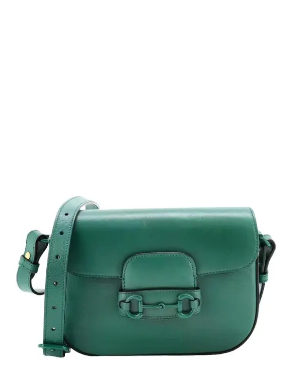 Gucci Horsebit 1955 Mini Shoulder Bag - Green