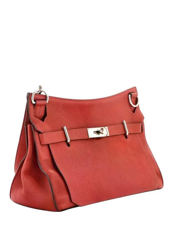 Hermès Jypsiere Clemence 34 Crossbody Bag - Red