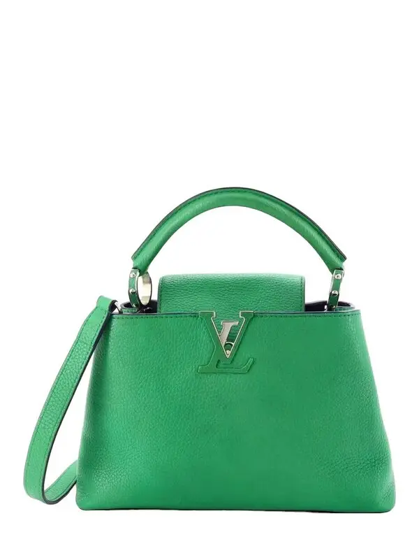 LOUIS VUITTON Capucines Bb Satchel - Green