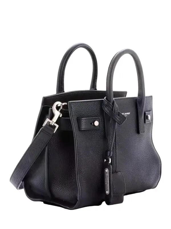 Saint Laurent Sac De Jour Nano Tote Bag - Black