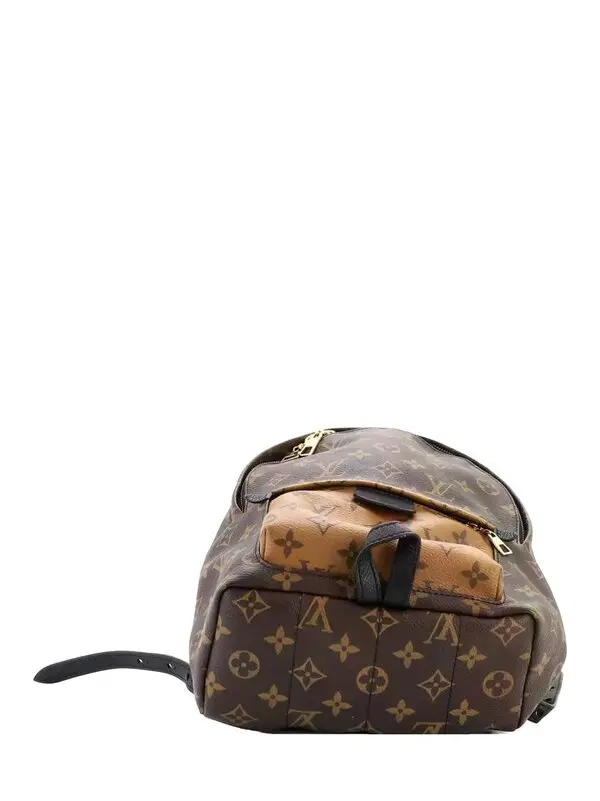 LOUIS VUITTON Palm Springs Reverse Monogram Canvas Pm Backpack - Brown