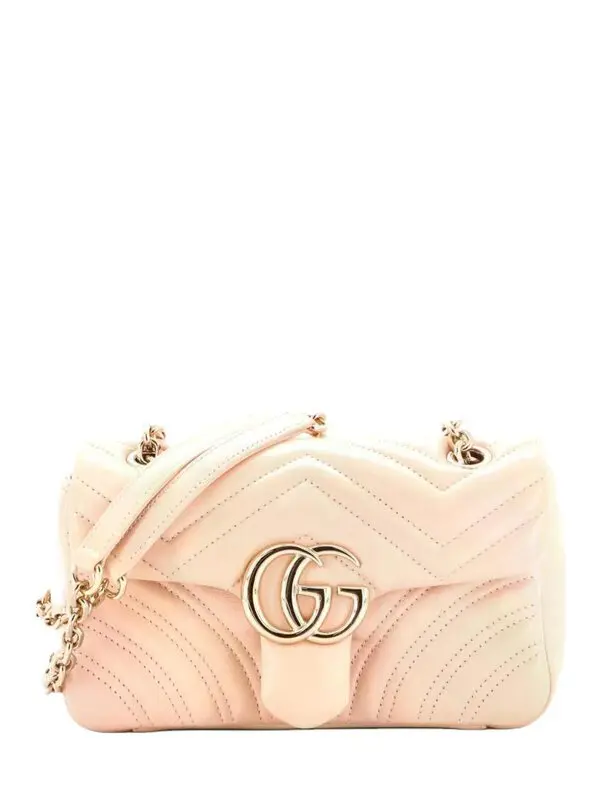 Gucci Gg Marmont Mini Crossbody Bag - Neutrals