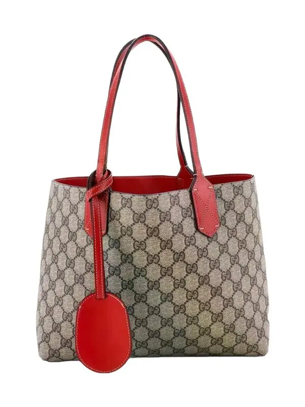 Gucci Reversible Gg Print Small Tote Bag - Brown