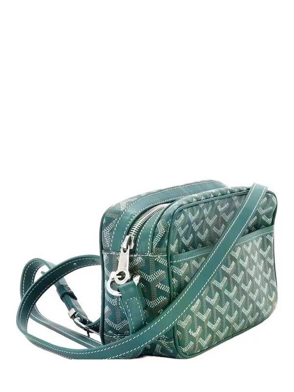 Goyard Cap Vert Crossbody Bag Coated Canvas - Green