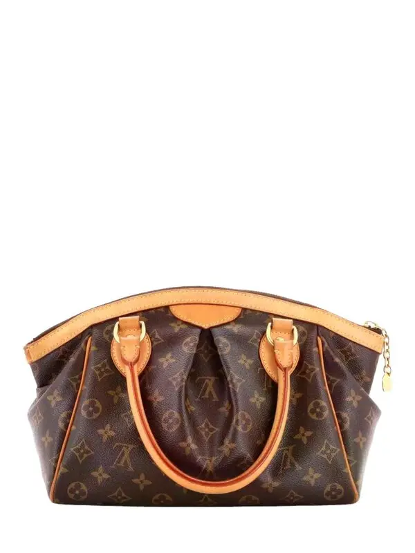 LOUIS VUITTON Tivoli Handbag Monogram Canvas Pm Satchel - Brown