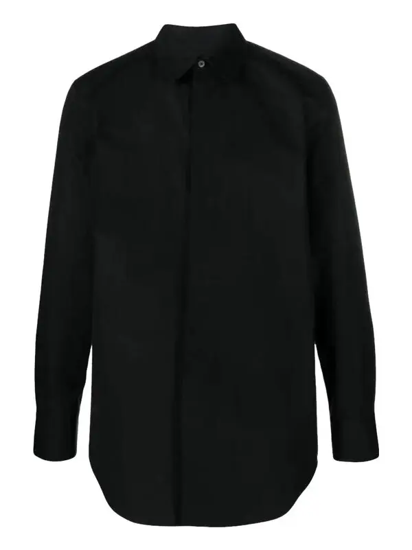 JIL SANDER Buttoned Shirt - Black