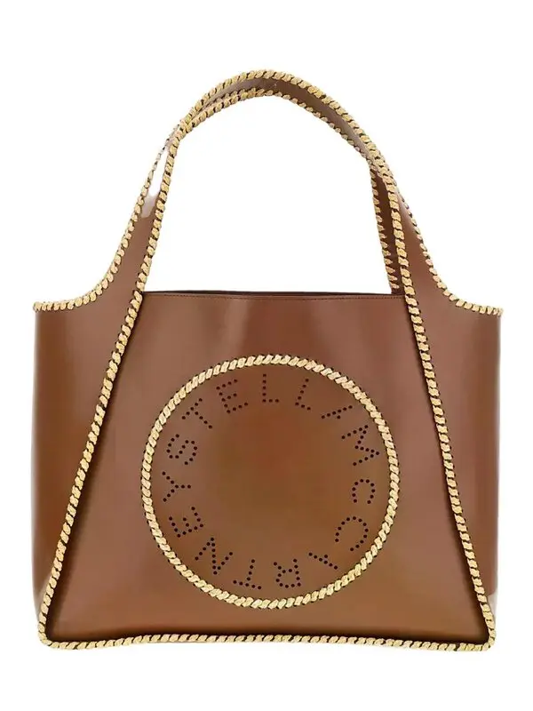 Stella McCartney Logo-detail Tote Bag - Brown