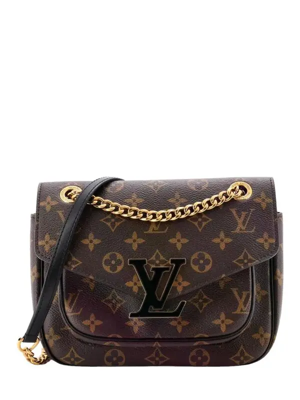LOUIS VUITTON Passy Handbag Monogram Canvas - Brown