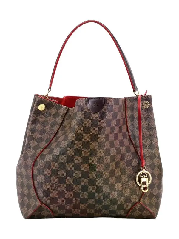 LOUIS VUITTON Caissa Damier Hobo Bag - Brown