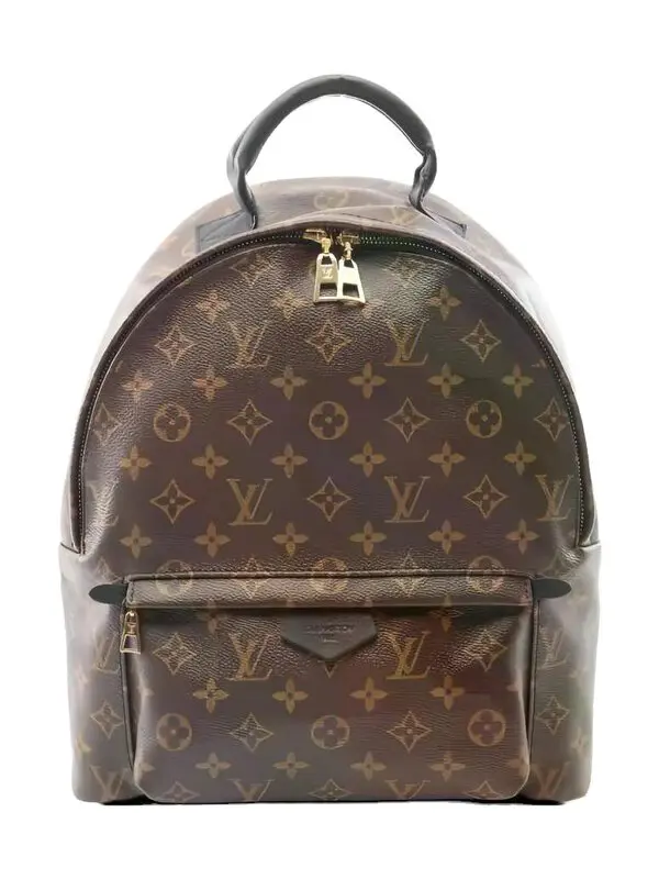 LOUIS VUITTON 2018 Mm Palm Springs Monogram Backpack - Brown