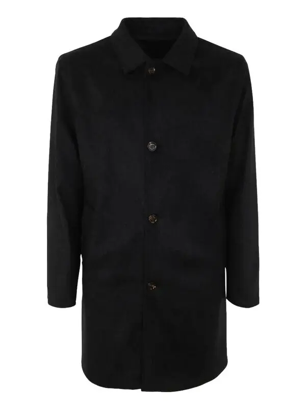 KIRED Button Reversible Coat - Grey