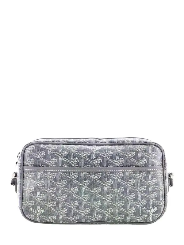 Goyard Cap Vert Crossbody Bag Coated Canvas - Grey