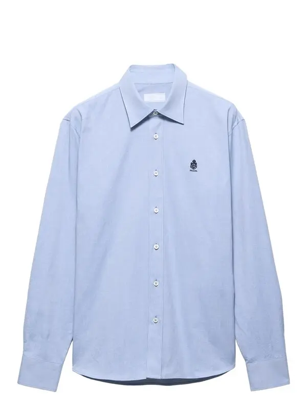 Prada Cotton Shirt - Light Blue