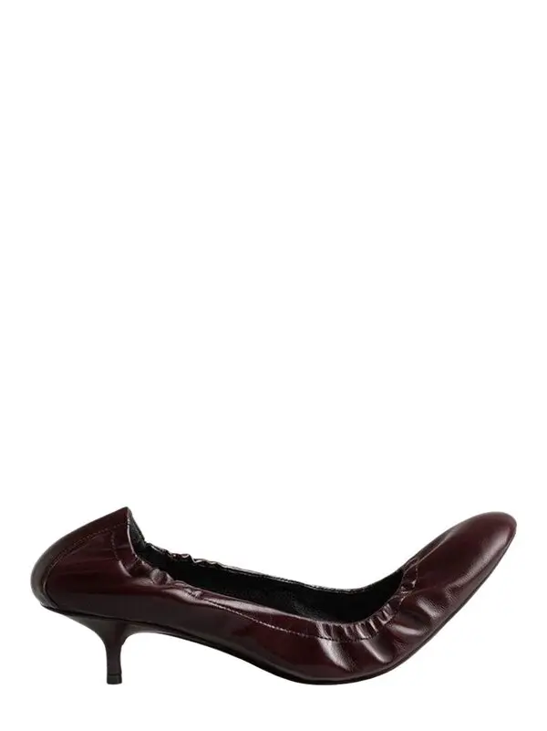Phoebe Philo Low Pucker Pump - Red