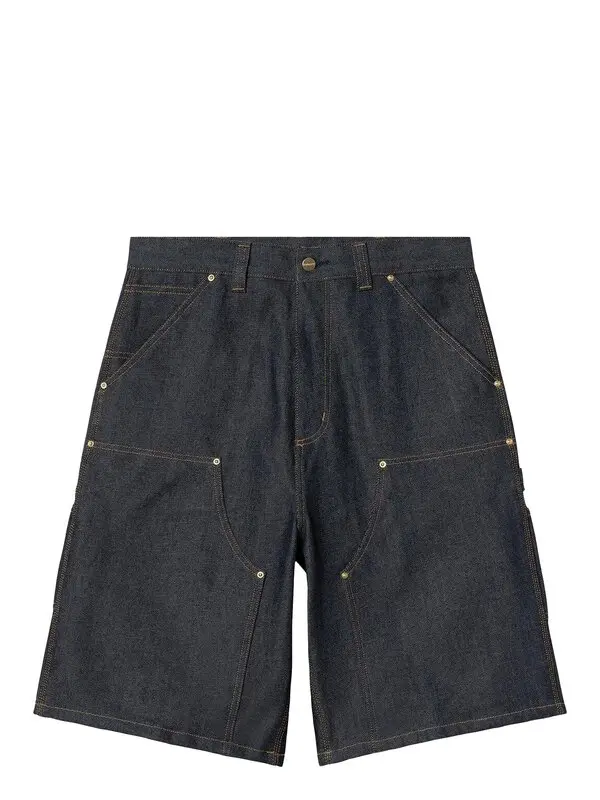 Carhartt Work In Progress Og Aden Double Knee Short - Blue