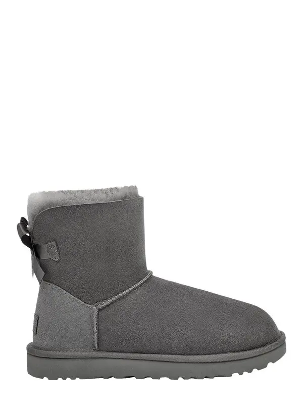 UGG Mini Bailey Bow Ii Boots - Grey
