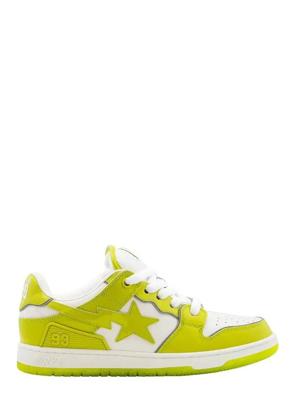 A BATHING APE Sk8 Sta Bold #1 M2 Sneakers - Green
