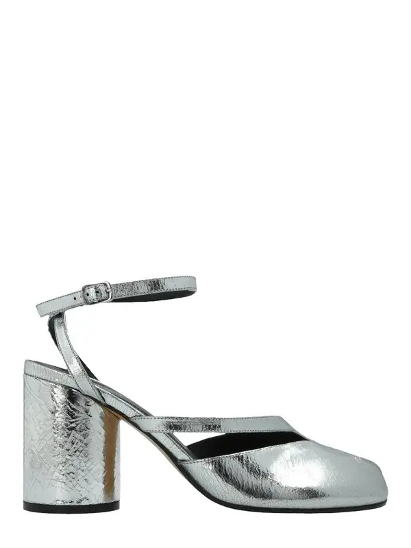 MAISON MARGIELA Tabi Pump Sandal - Silver