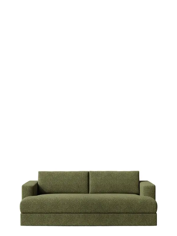 Quince Sierra Curved Arm Sofa - Fern