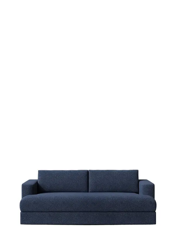 Quince Sierra Curved Arm Sofa - Indigo