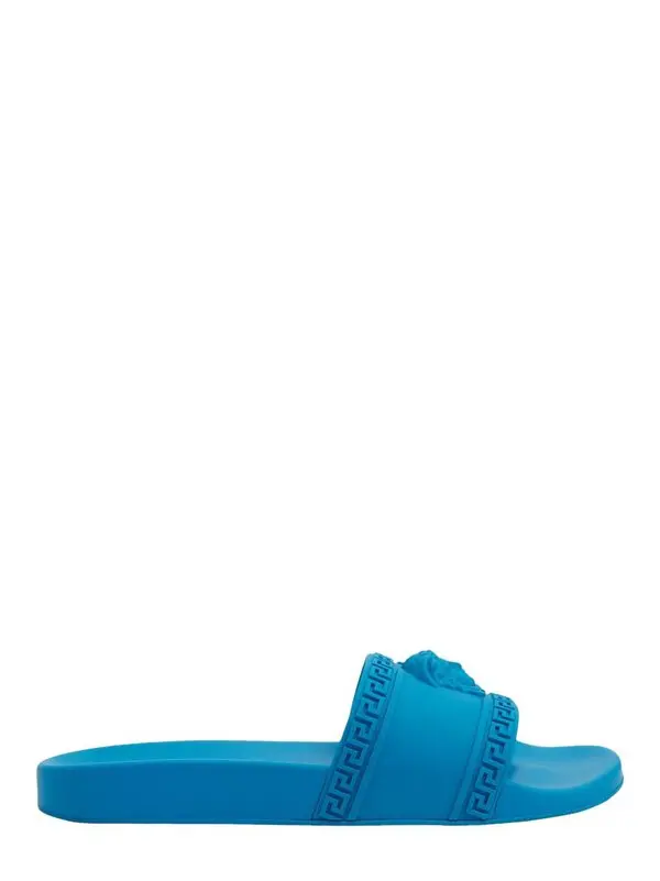 Versace Palazzo Medusa Pool Slide - Teal