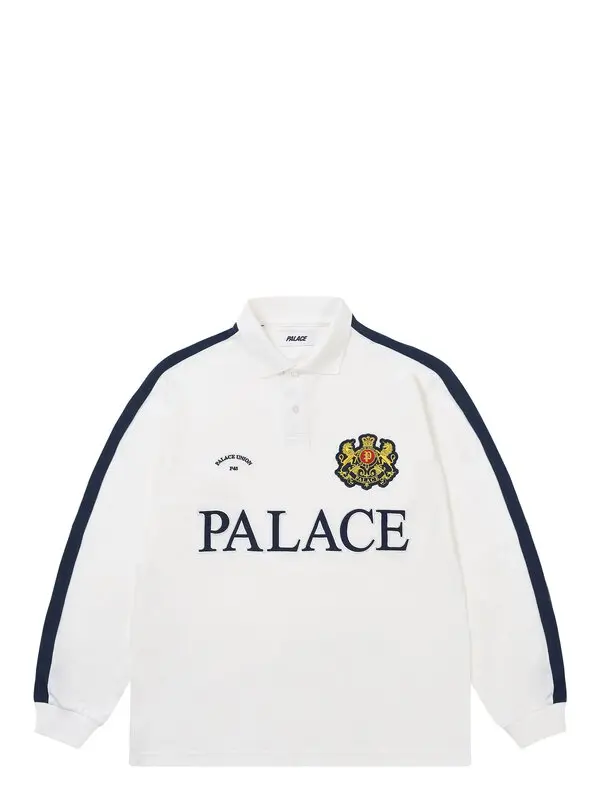 PALACE Established Long-sleeve Polo - Blue