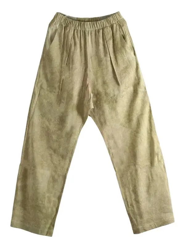 CORTANA Cassian Pleated Trousers - Green