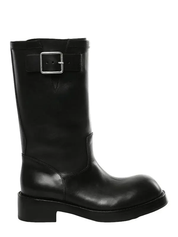 ANN DEMEULEMEESTER Neldor Engineer Boot - Black