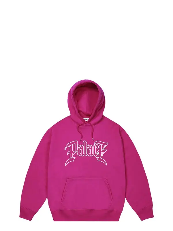 PALACE Le Script Hood - Pink