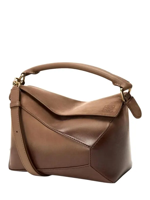 Loewe Puzzle Edge Small Bag - Brown