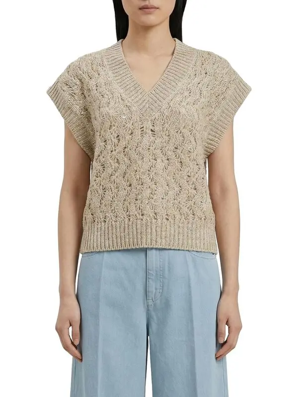 Brunello Cucinelli Sweater - White