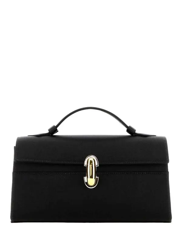 Savette Mini Top Handle Bag - Black