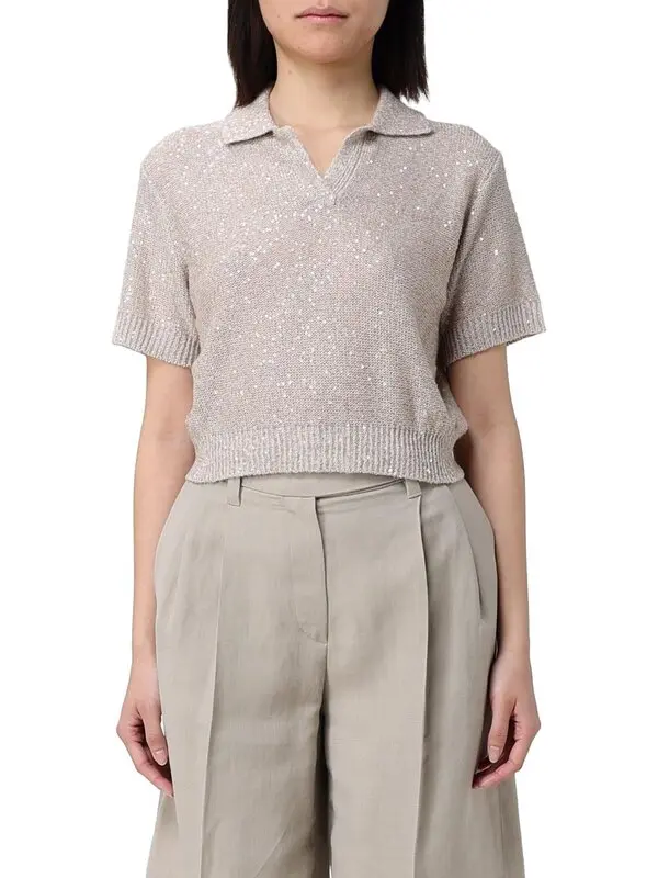 Brunello Cucinelli Polo Shirt - Beige