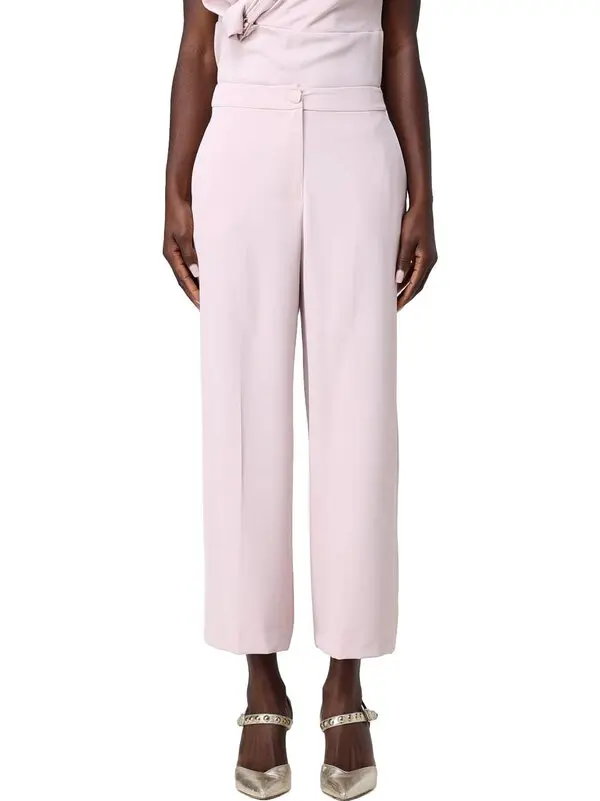 HANITA Wide Leg Pants - Pink