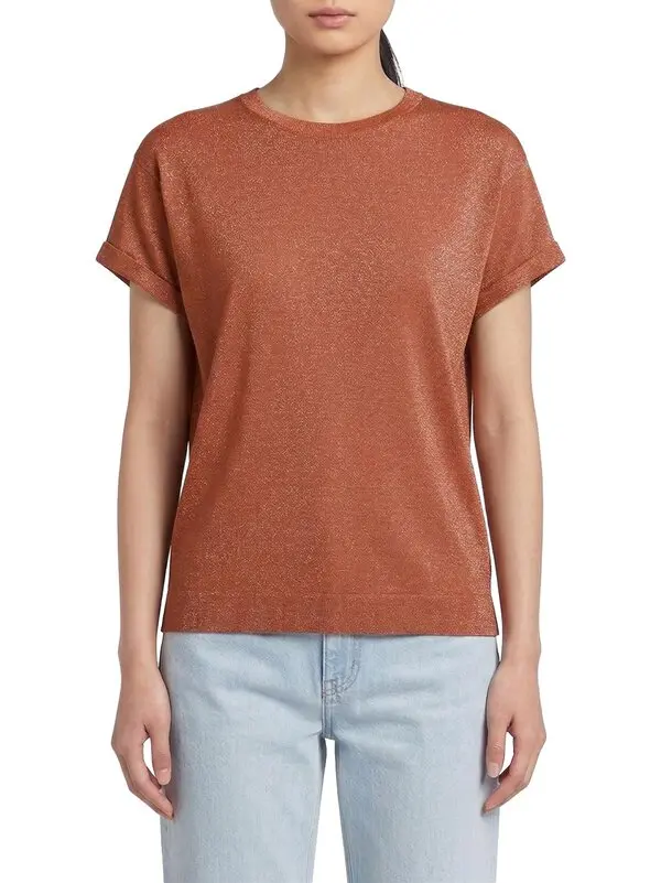 Brunello Cucinelli T-shirt - Brick Red