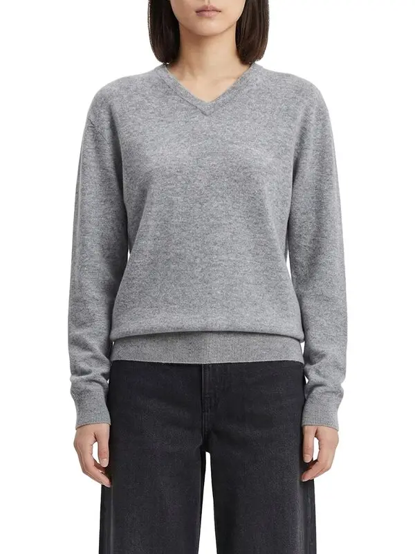 THE ROW Cashmere Pullover - Grey