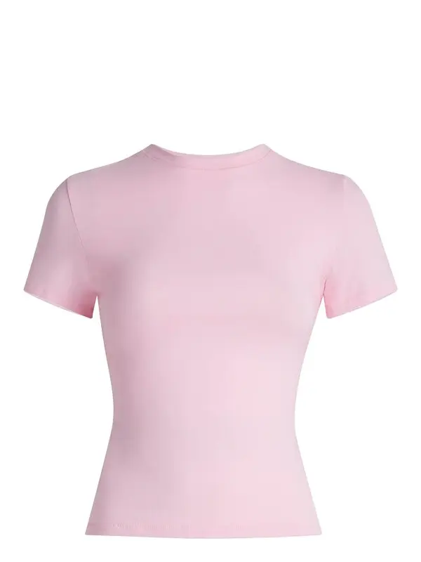 SKIMS Cotton Jersey T-shirt - Pink