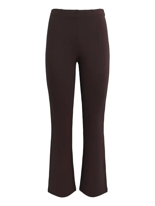 SKIMS Pintuck Straight Trousers - Brown