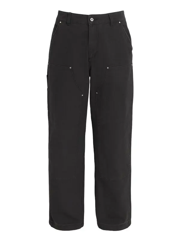 REPRESENT Heaton Wide-leg Trousers - Black