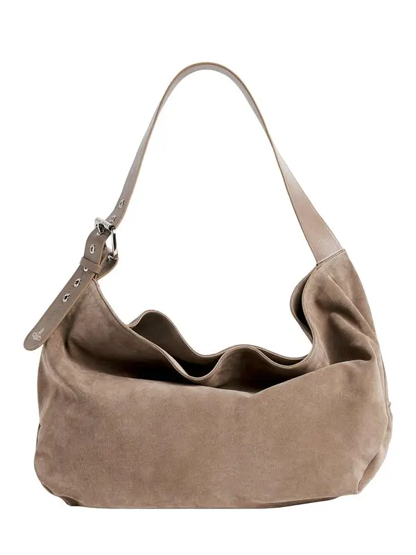 VIVIENNE WESTWOOD Large Maxime Shoulder Bag - Beige