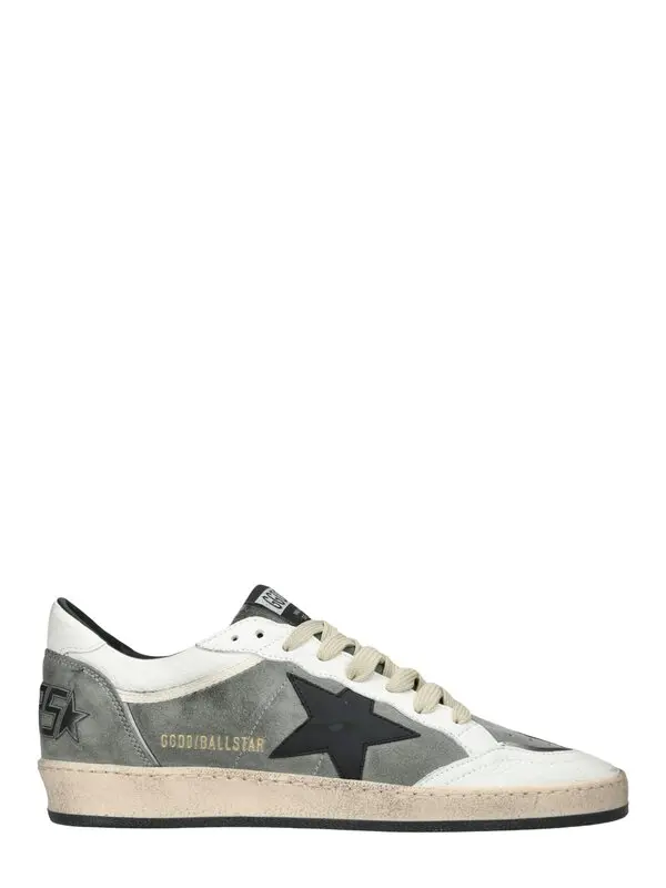 GOLDEN GOOSE Ball Star Suede Sneakers - Blue