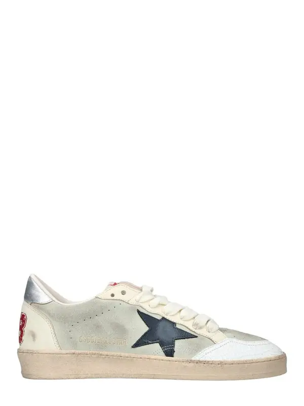 GOLDEN GOOSE Ball Star Suede Sneakers - White