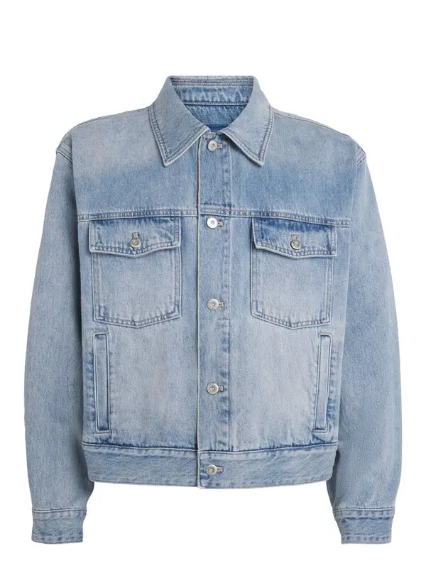 WOOYOUNGMI Denim Trucker Jacket - Blue