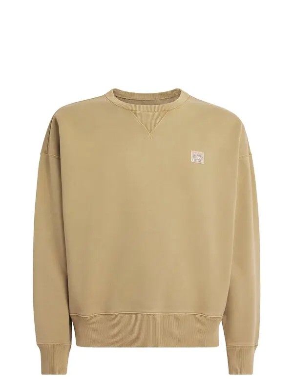 Polo Ralph Lauren Cotton Polo Country Sweatshirt - Beige