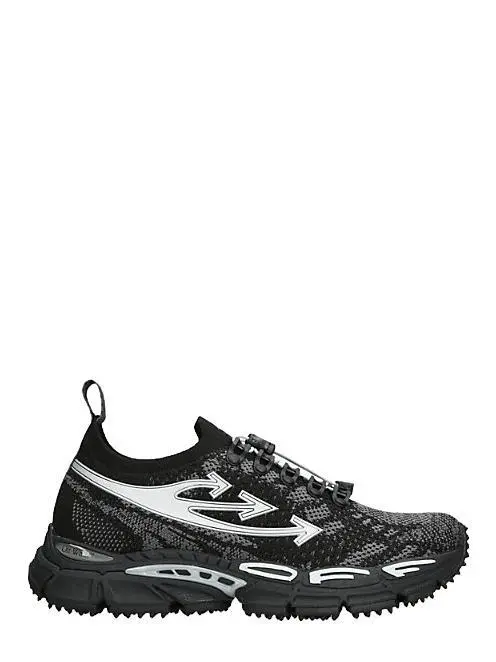 Off-White Be Right Back Woven Trainers - Black/comb