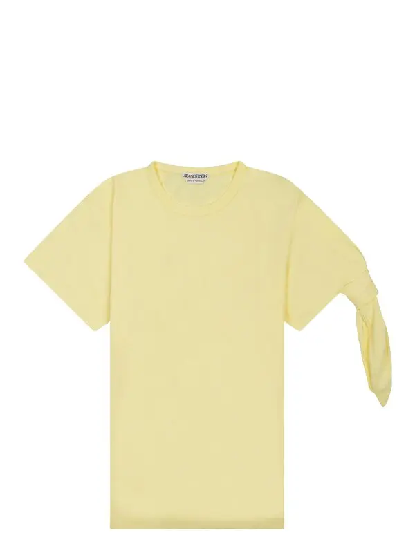 JW Anderson T-shirt With Knot Detailing - Yellow