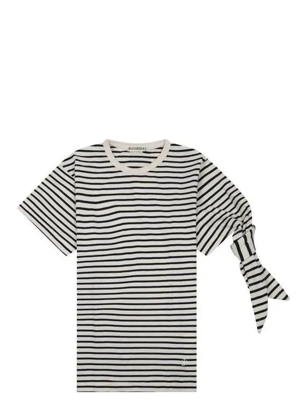 JW Anderson T-shirt With Knot Detailing - Multicolour